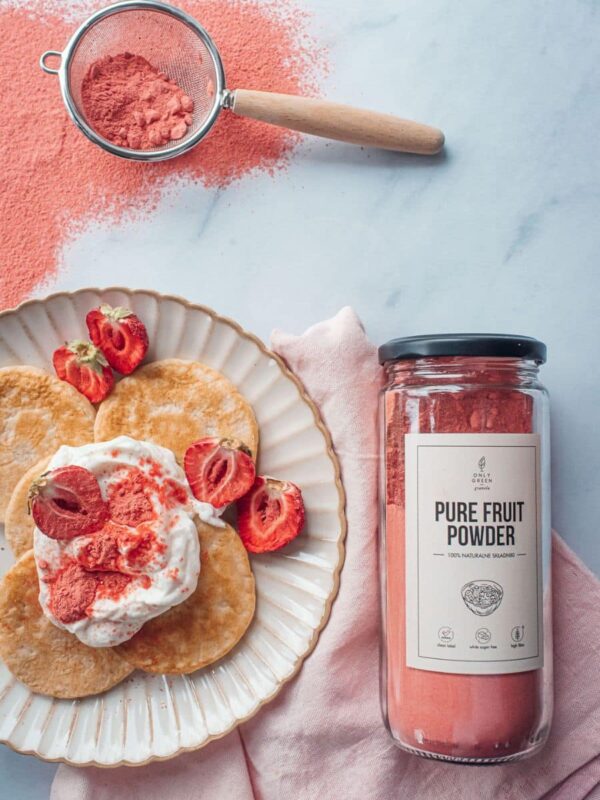 Truskawkowy puder – Natural fruit powder | Delikatesy Kasia z Podlasia